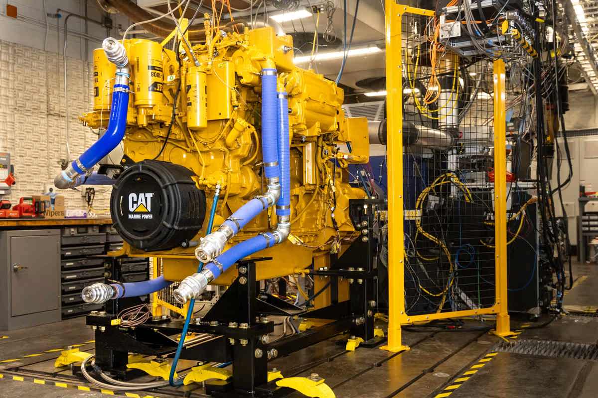 Aiming for high pilot fuel ratio in upcoming methanol engines ...