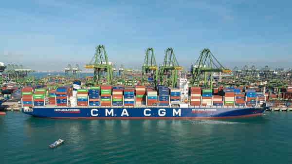 CMA CGM to deploy 12 methanol dual-fuel ships by 2026