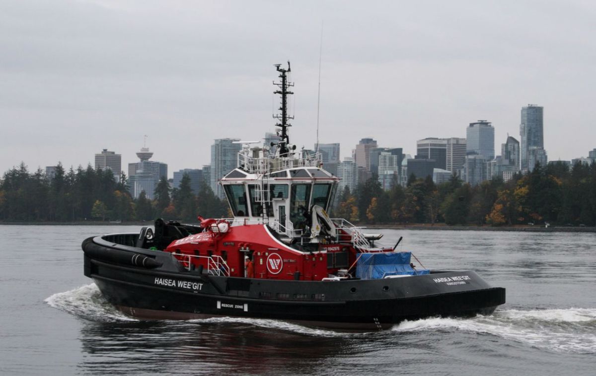 HaiSea Marine’s second electric tugboat arrives in Vancouver