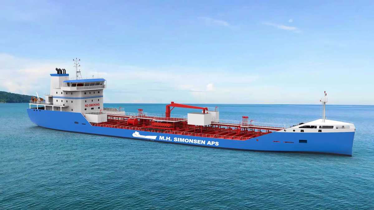 Simonsen orders eight methanol dual-fuel chemical tankers from China