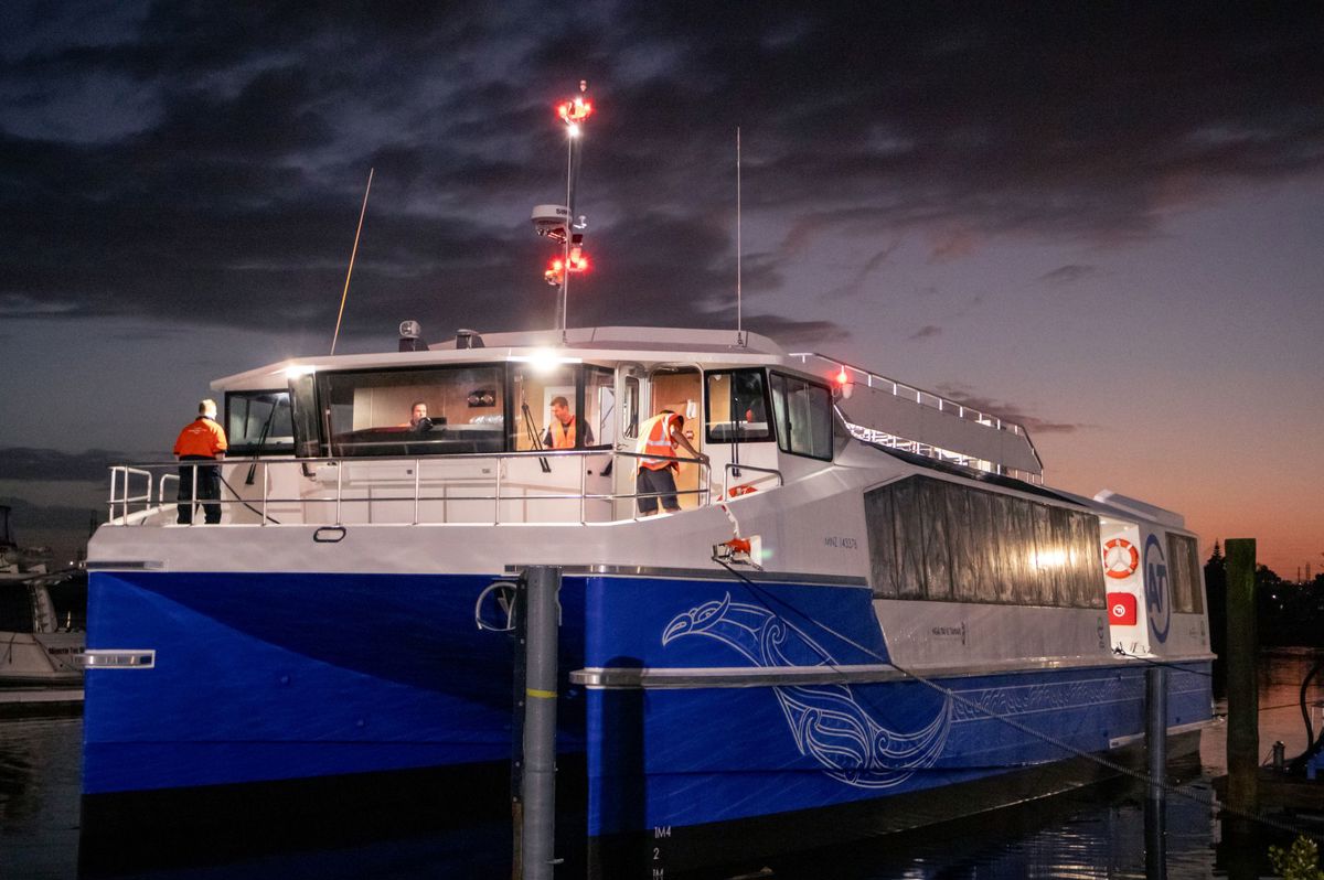 EV Maritime launches fully electric ferry in New Zealand