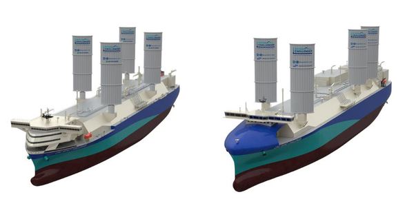 MOL secures LR approval for wind-assisted LNG carrier design