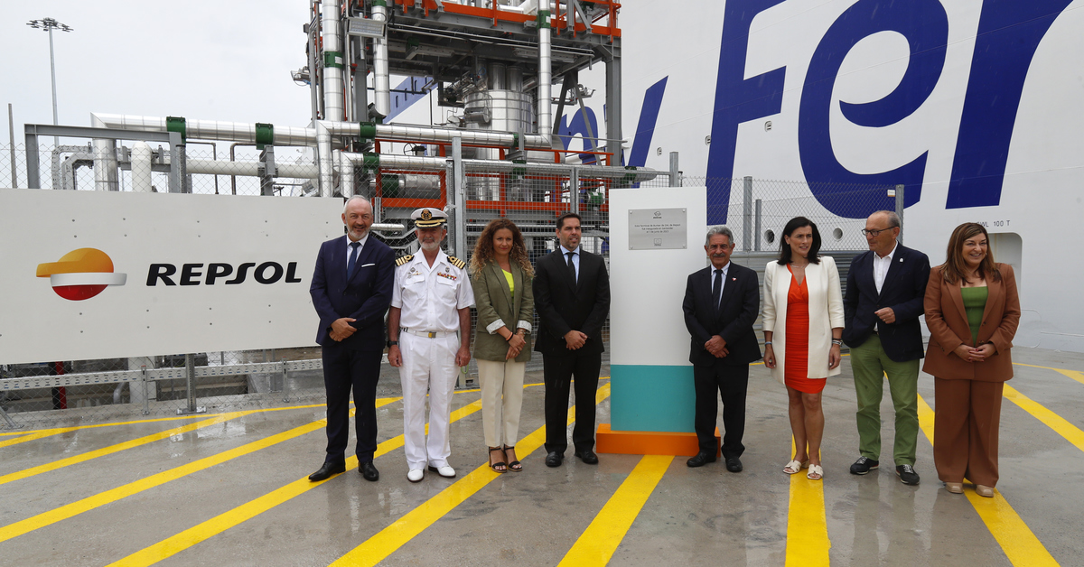 Repsol launches its second LNG bunker terminal in Santander