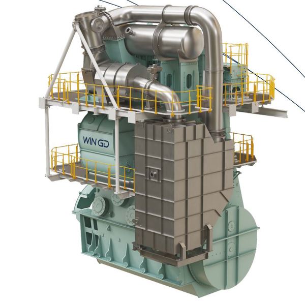 WinGD introduces LPG option for ammonia dual-fuel engine
