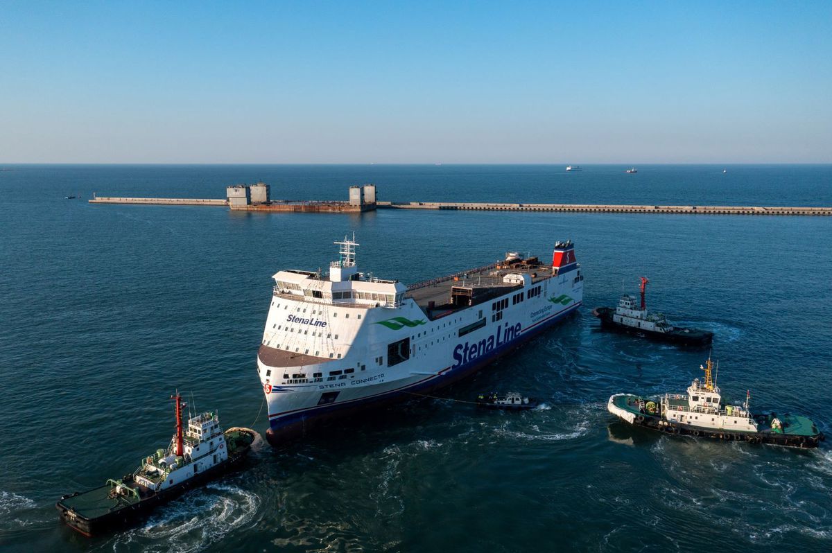 Stena Line launches a new methanol-capable vessel