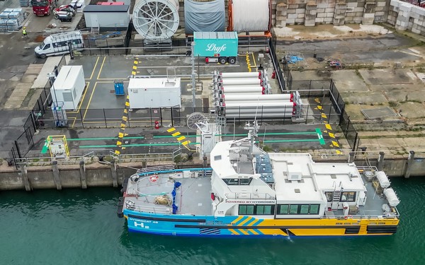 Hydrogen bunker facility launched in Ostend