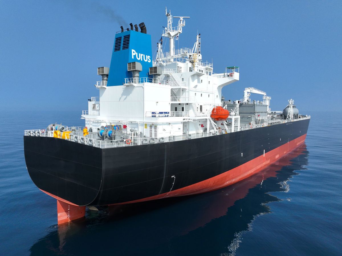 Purus orders two ammonia-ready gas carriers