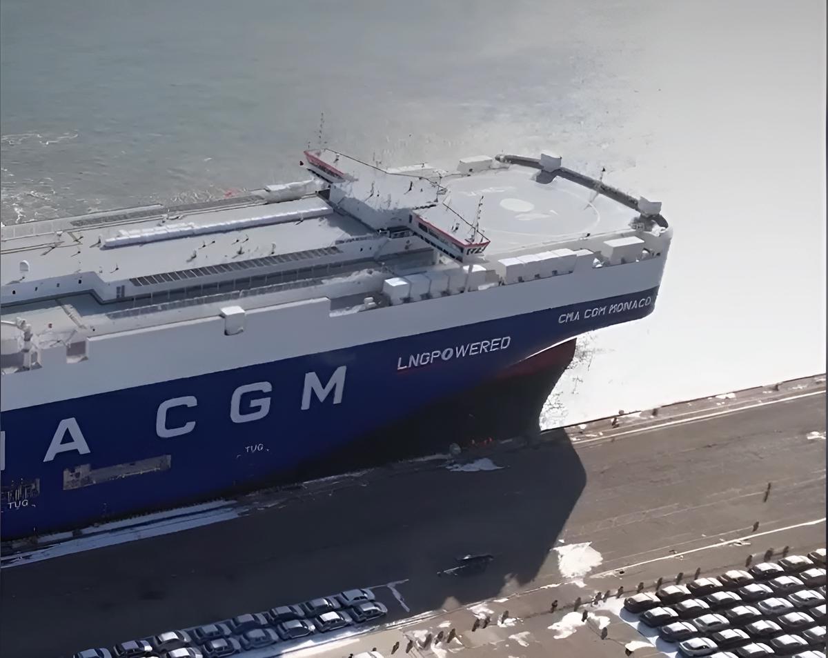 CMA CGM takes delivery of second LNG dual-fuel RoRo vessel CMA CGM takes delivery of second LNG dual-fuel RoRo vessel