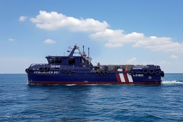 Yinson GreenTech’s fully electric cargo vessel enters service in Singapore